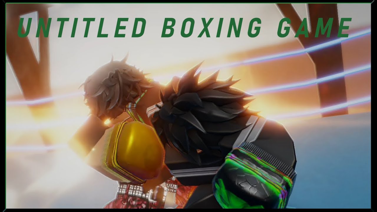 UNTITLED BOXING GAME l Roblox - YouTube