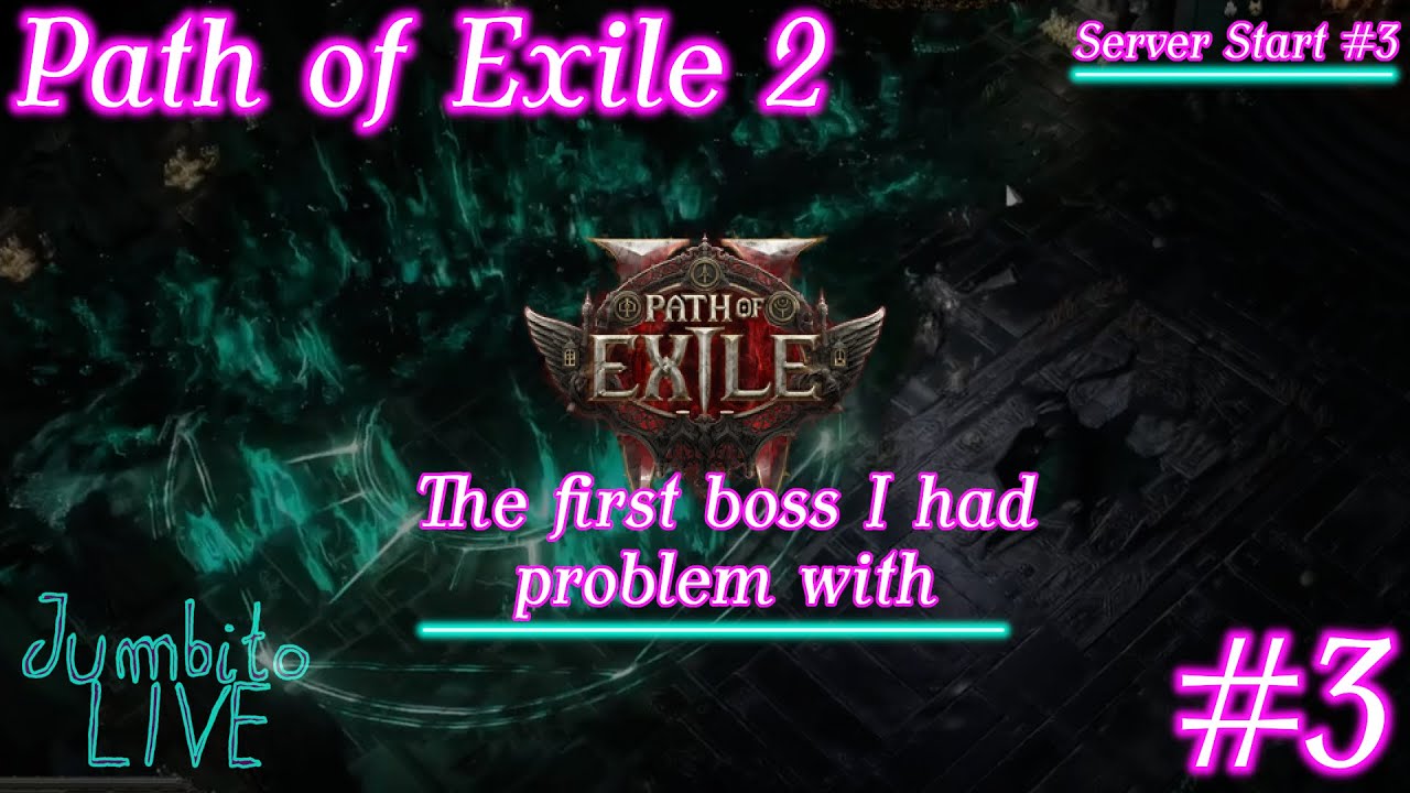 The first boss I had a problem with - Server Start #3 - Path of Exile 2 ...