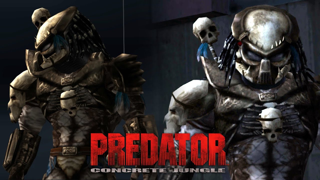 Predator: Concrete Jungle [2005] - Ritual Armor Predator in Cutscenes ...