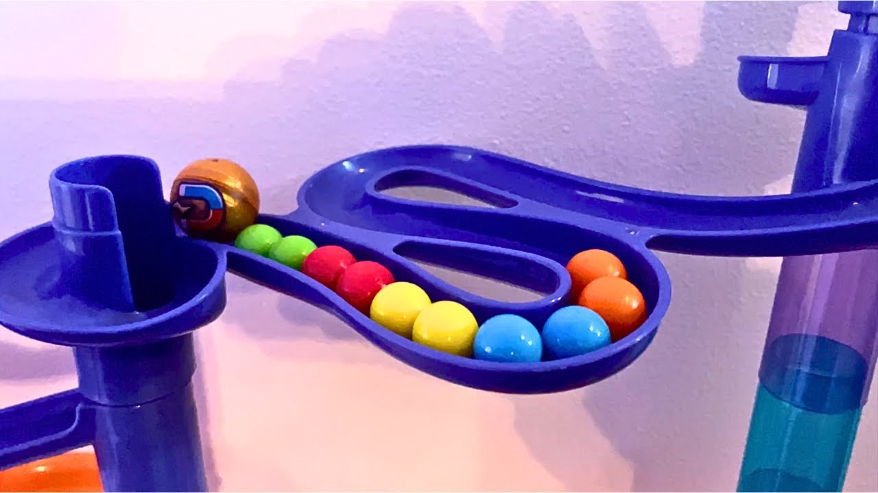 DIY Marble Run | Multiple Courses #157 | ASMR 🌟 All DIY Build Rail ...