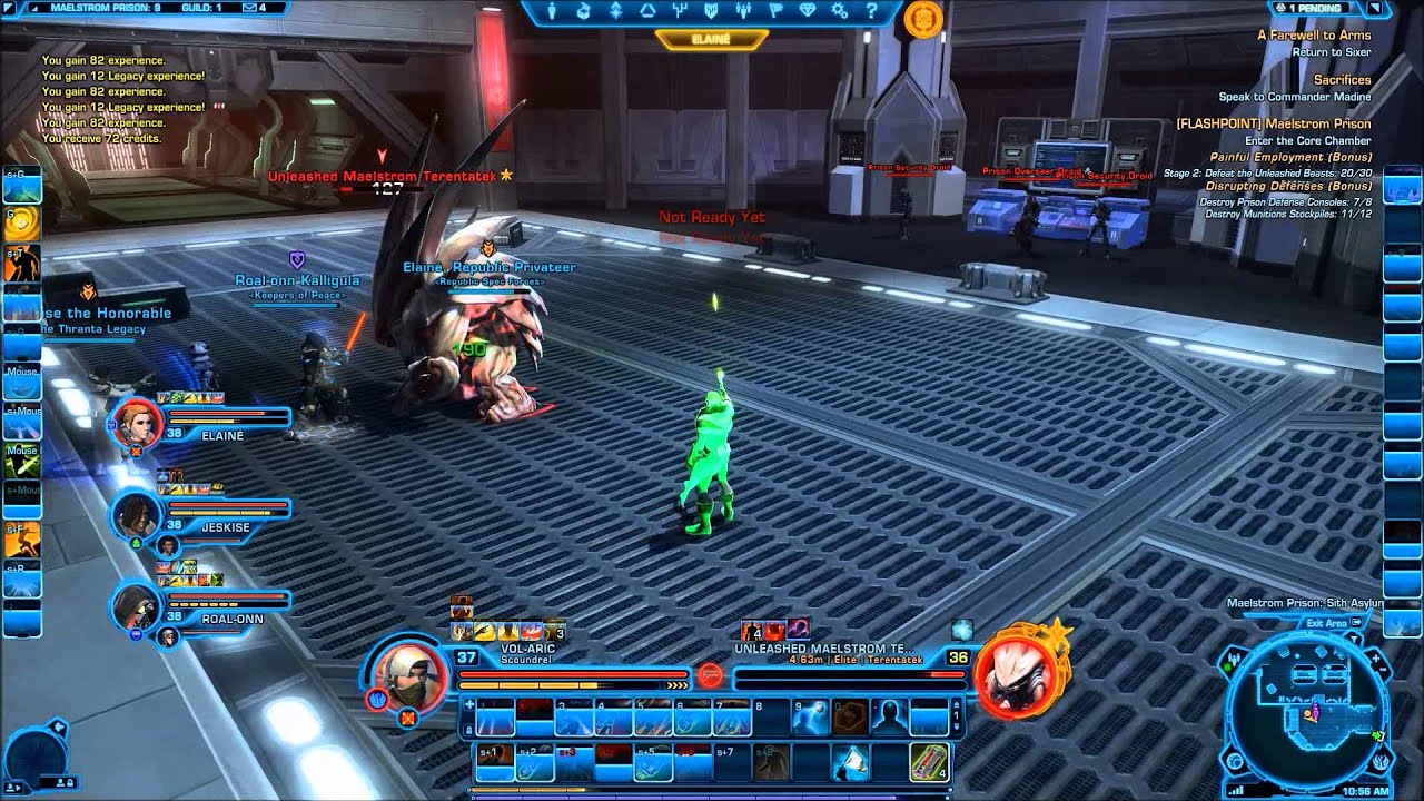 SWTOR: Maelstorm Prison Flashpoint (Full Clear) - YouTube