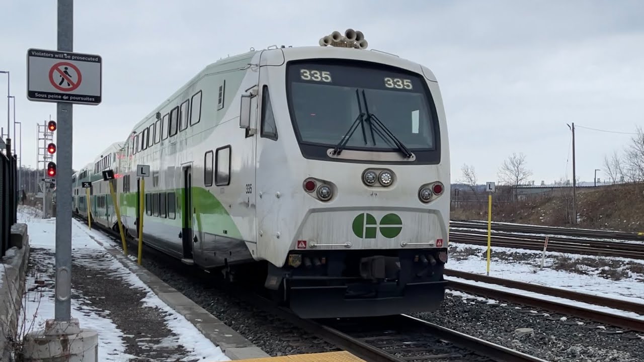 Go Train 639 West Harbour Go Station February 05 2023 - YouTube