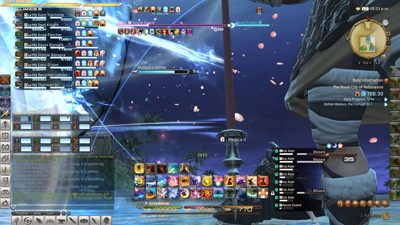 Final Fantasy XIV Samurai Limit Break 3 - YouTube