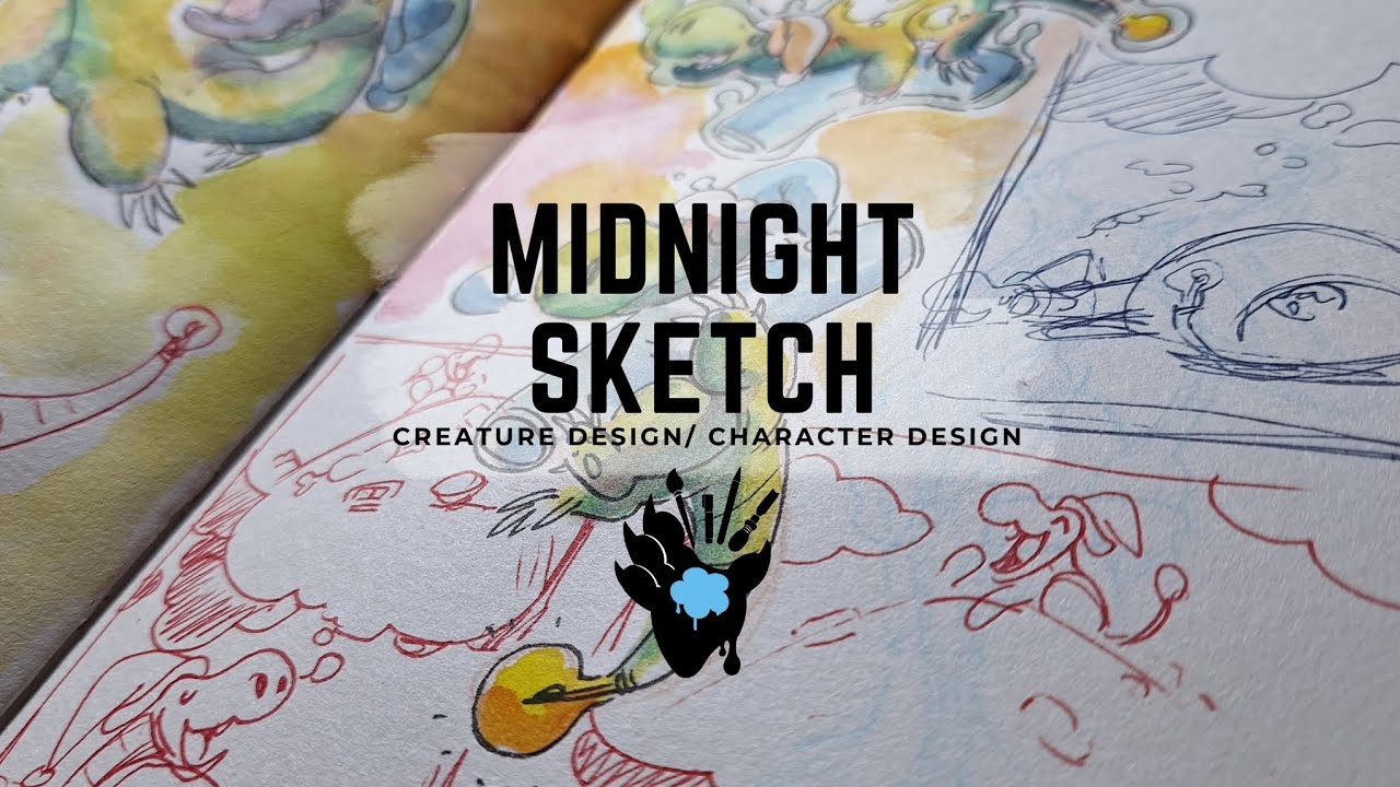 Midnight Sketch: [ Creature Design / Character Design ] Inktoder Dream ...