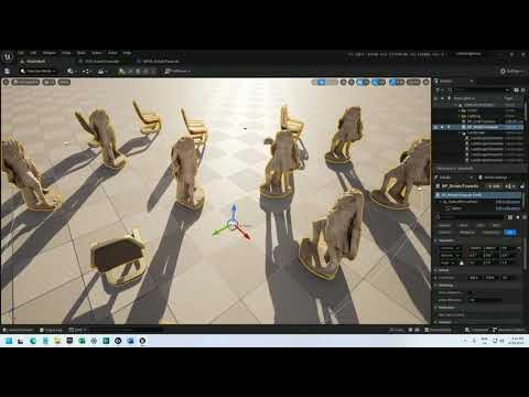 Unreal Engine 5.2 PCG Tutorial - Rotate Objects to Face a Point - YouTube