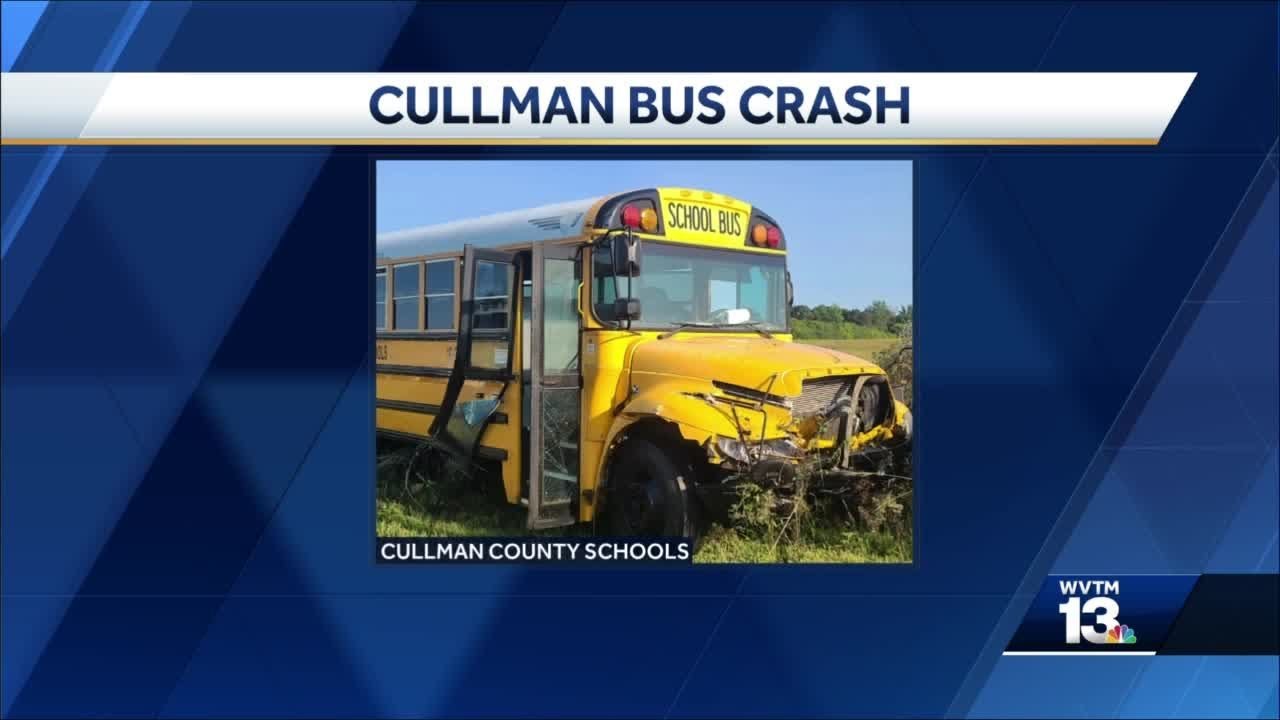 School bus driver injured in Cullman County crash - YouTube