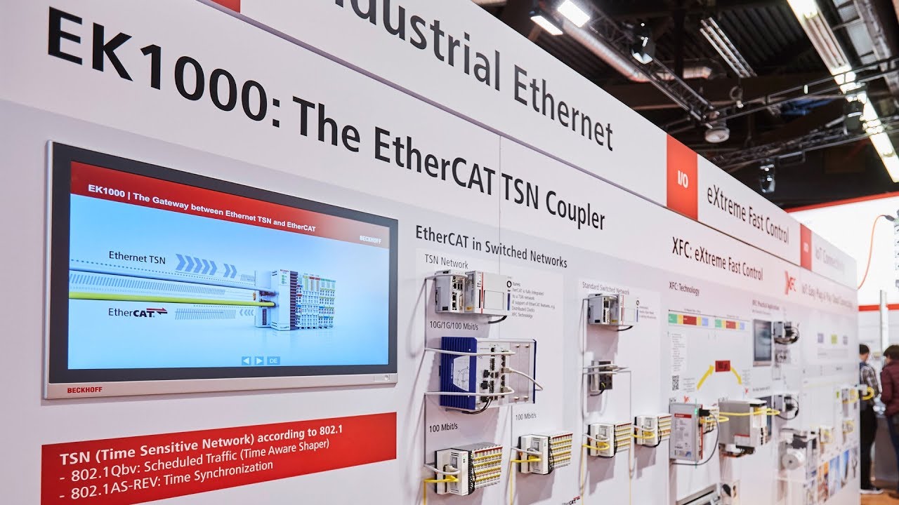 EtherCAT-TSN-Koppler EK1000: EtherCAT einfach mit TSN-Netzwerken verbinden - YouTube