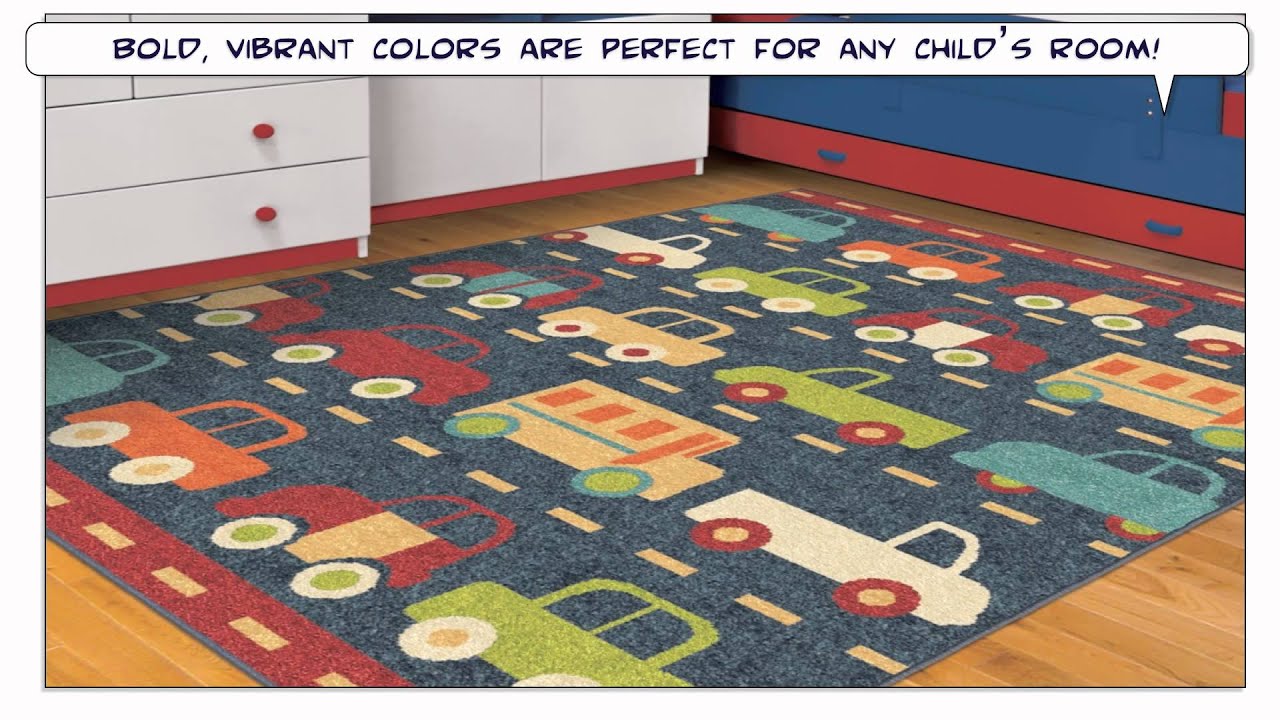 Orian Kid's Area Rug Collection - YouTube