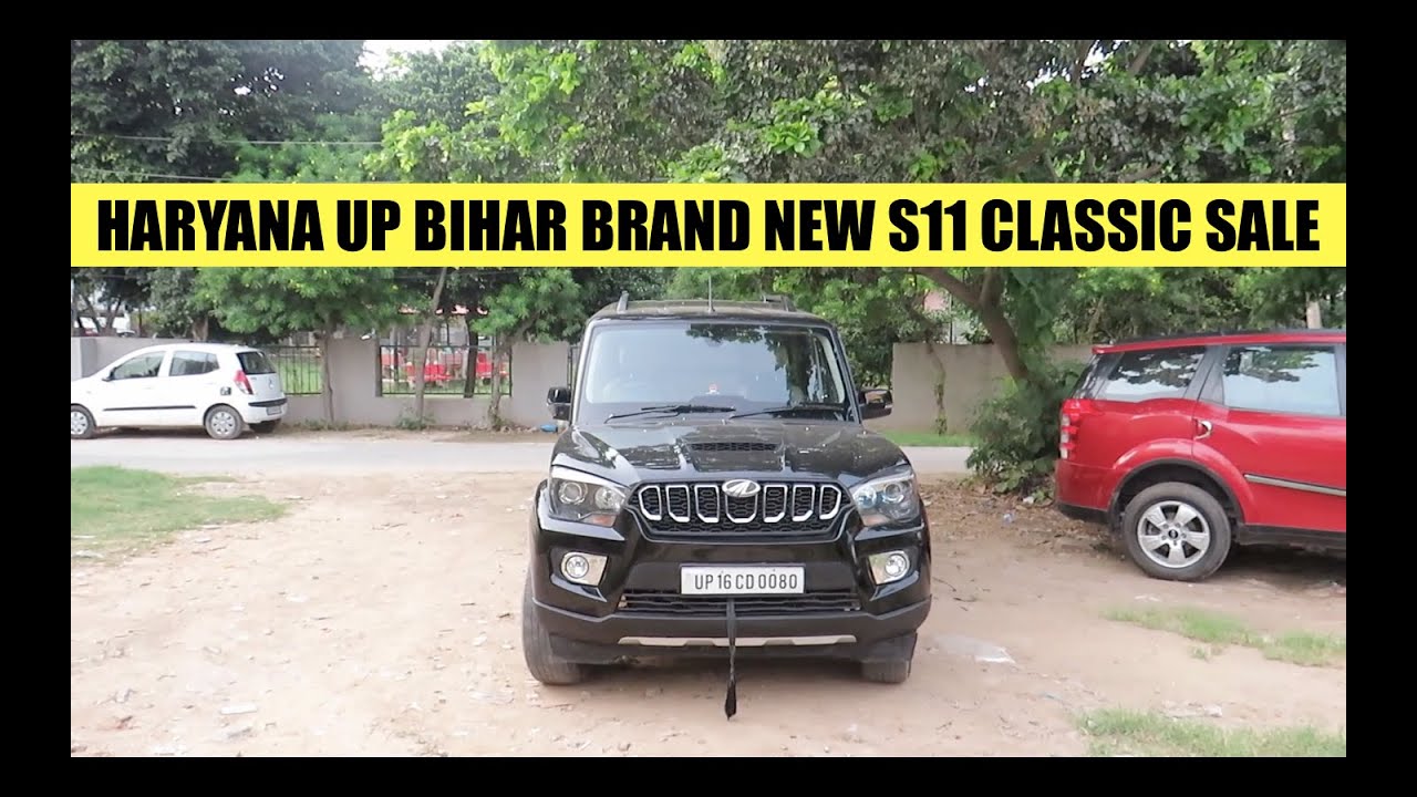 2019 MAHINDRA SCORPIO S11, BLACK SCORPIO SECOND HAND, SHOWROOM ...