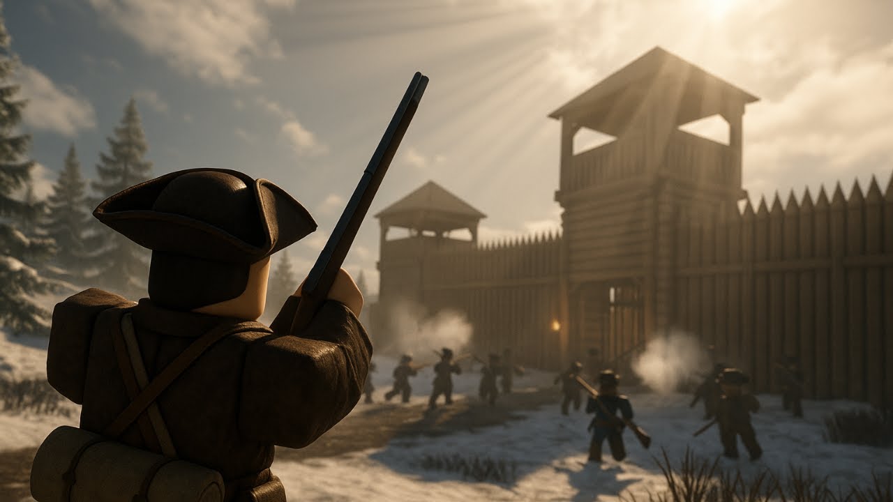 Raiding a fort full of children - NORTHWIND | Roblox - YouTube