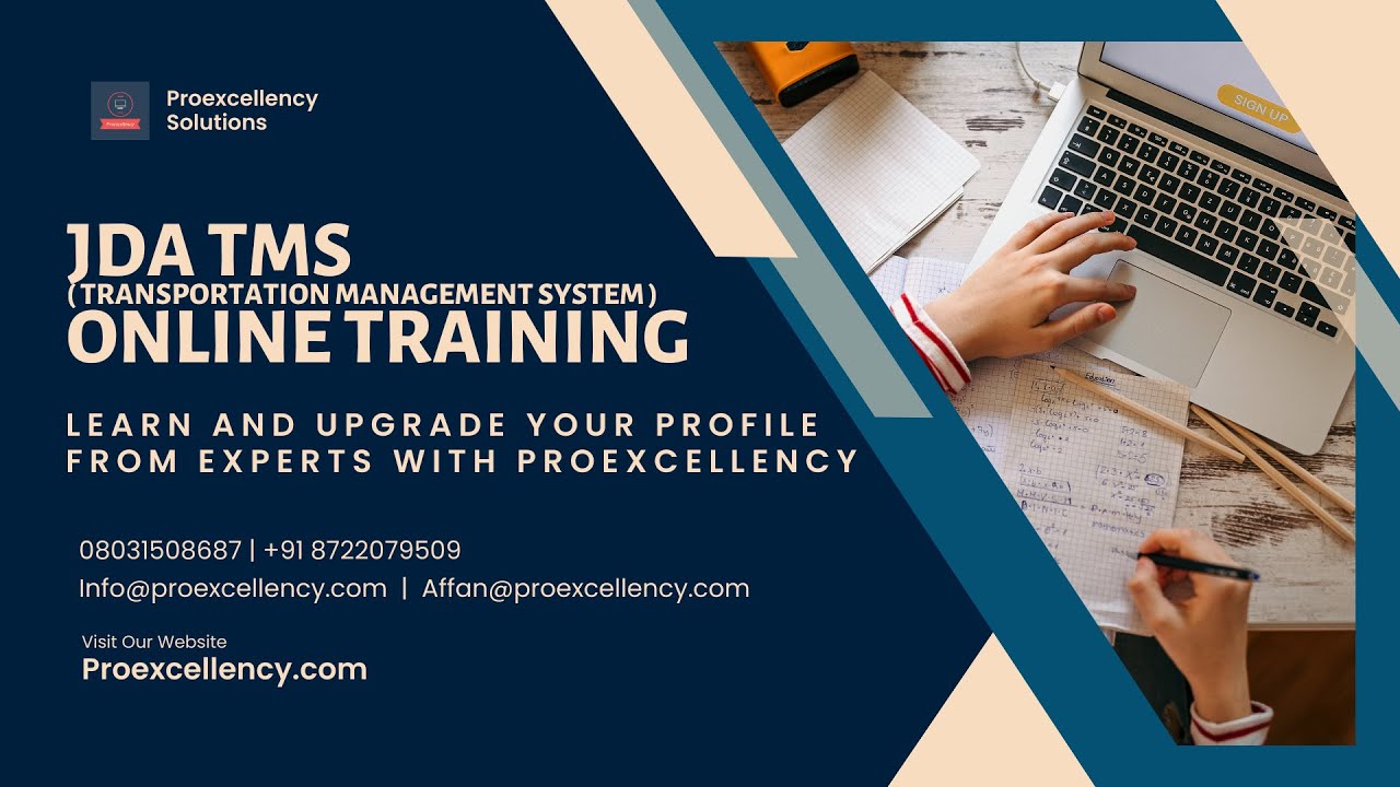 JDA TMS Online Training for Beginners with Top Trainer |JDA TMS Training With Proexcellency ...