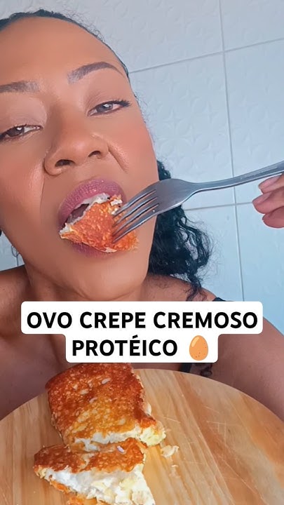 OVO CREPE CREMOSO SUPER PROTEÍCO #receitas #reelsvideo #receitaparasecar #gymmotivation #fyp # ...