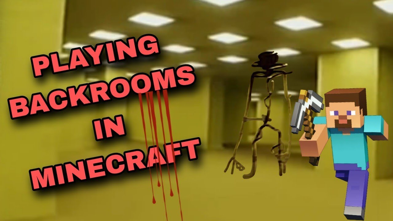 BACKROOMS in Minecraft is HILARIOUS! ft.Seeker2709 - YouTube