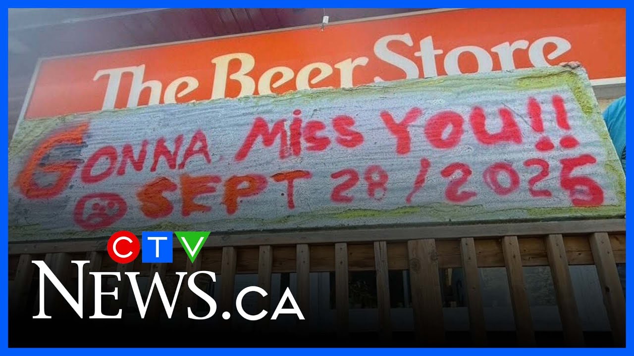 Bidding farewell to Bala Beer Store - YouTube