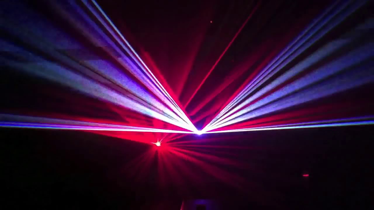 Laser Big Dipper B10000 RGB - YouTube