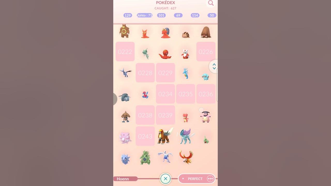 My/Mon Hundo Pokédex in/dans Pokémon GO (2024) - YouTube