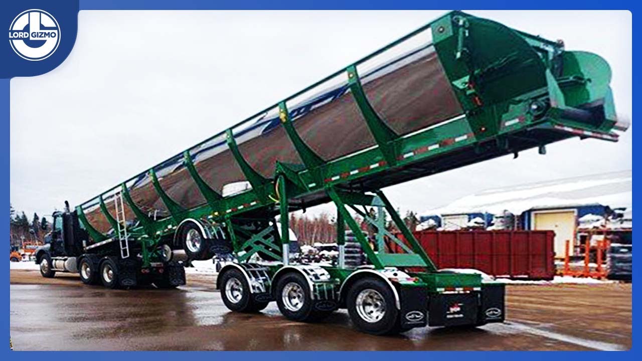 POWERFUL Machines, Processes AND New Technologies In The Transport ...