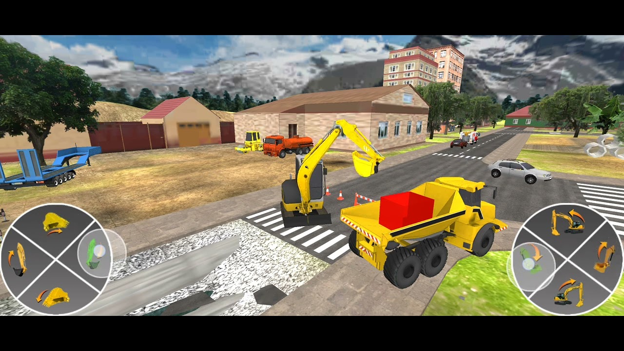 🚜JCP CITY Construction game 👍#2 luxury JCP 3D Android gameplay🤷🧚 - YouTube