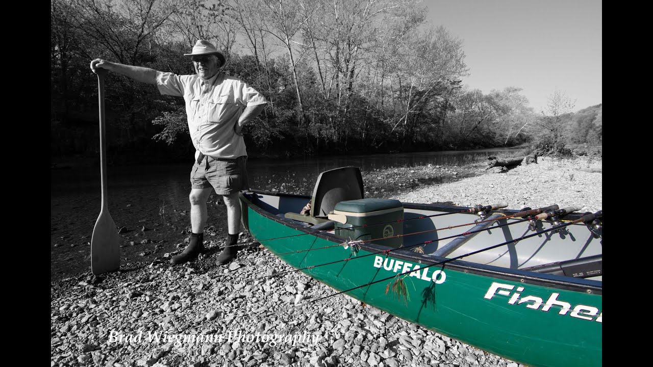 Fishing Guide Dennis Whiteside Guiding Out of a Canoe - YouTube