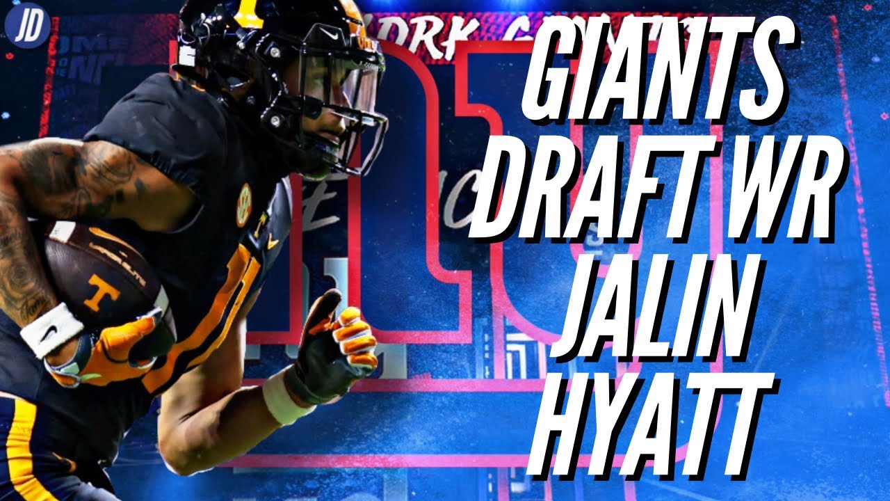 BREAKING: Giants TRADE UP & Select WR Jalin Hyatt With Pick 73 ...