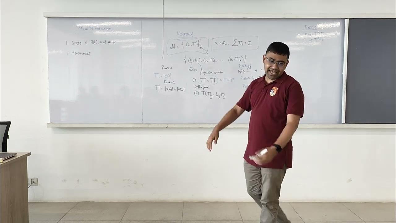 [CSE482] Quantum Computing 2 | Lecture 2: Statevector Formalism (Cont.) | Summer '24 - YouTube