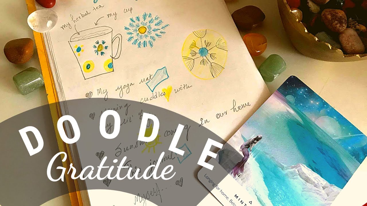 How to create DOODLE GRATITUDE - DIY (gratitude can change your life ...