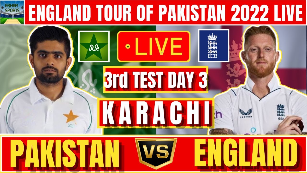 Pakistan Vs England Live Streaming | PAK Vs ENG Live 2022 | Eng Tour Of ...