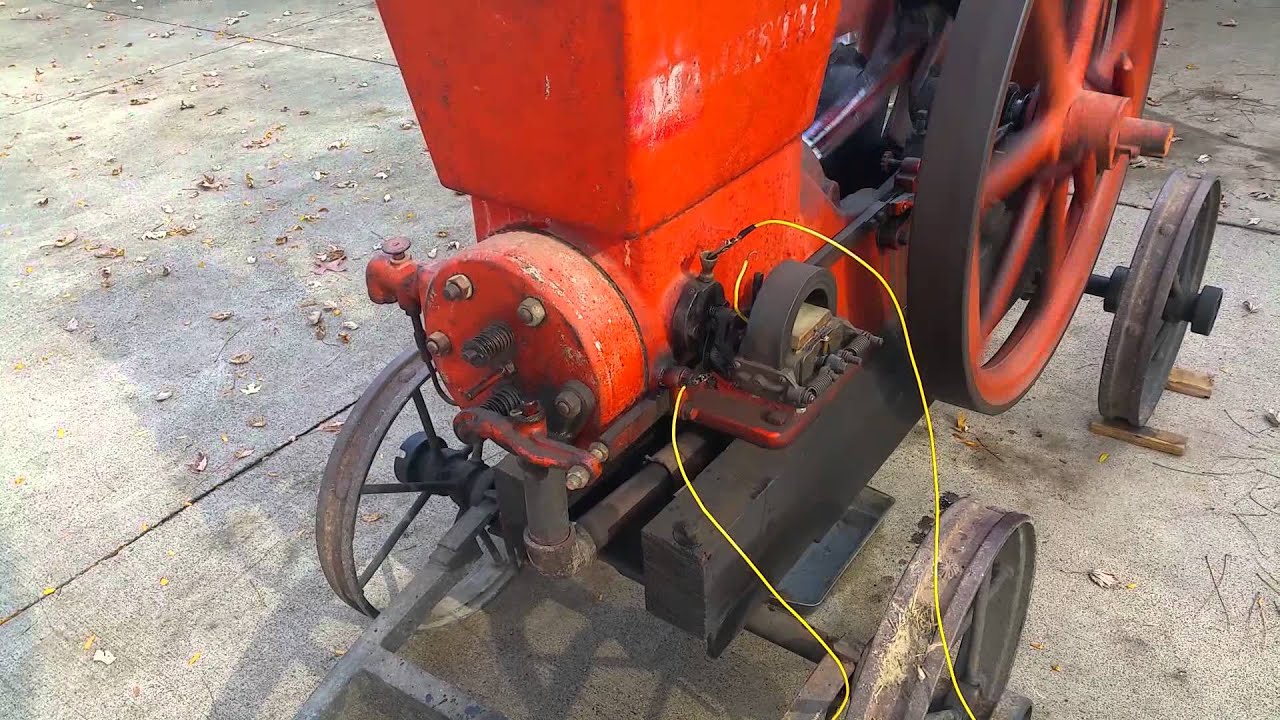 Majestic 7 hp gas engine - YouTube