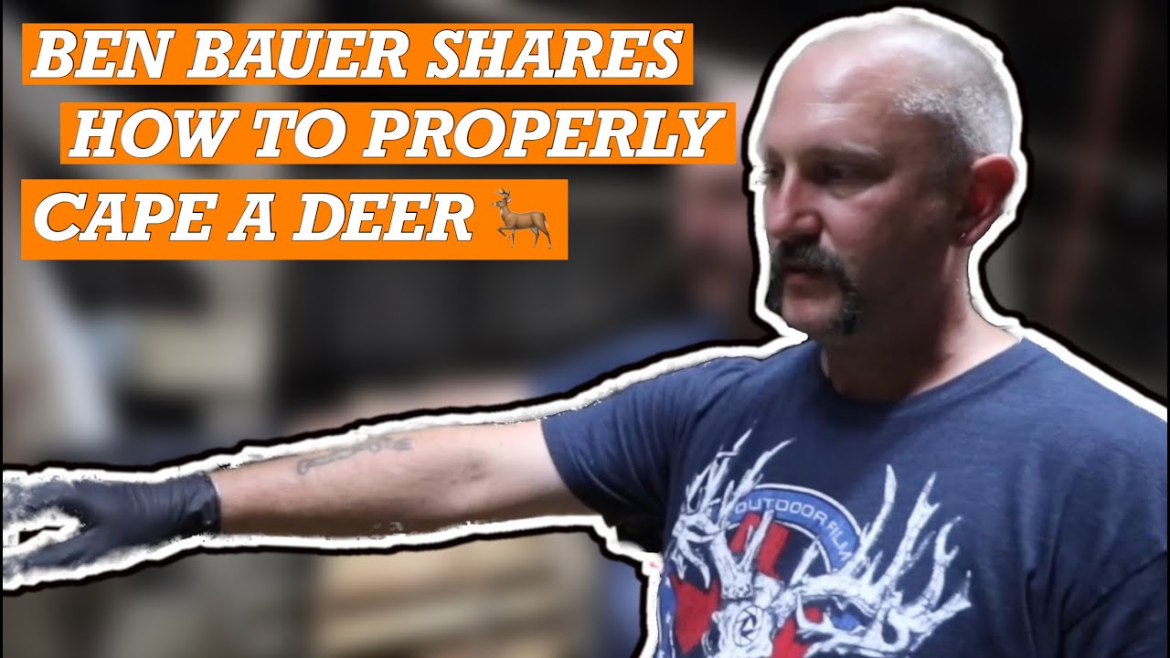 HOW TO PROPERLY CAPE A VELVET BUCK | WHITETAIL HEAVEN OUTFITTERS - YouTube