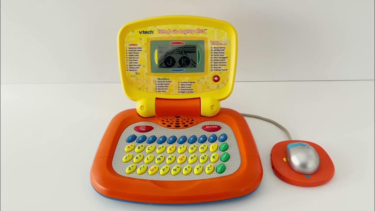 Vtech Tote & Go Laptop Plus Learning System - YouTube