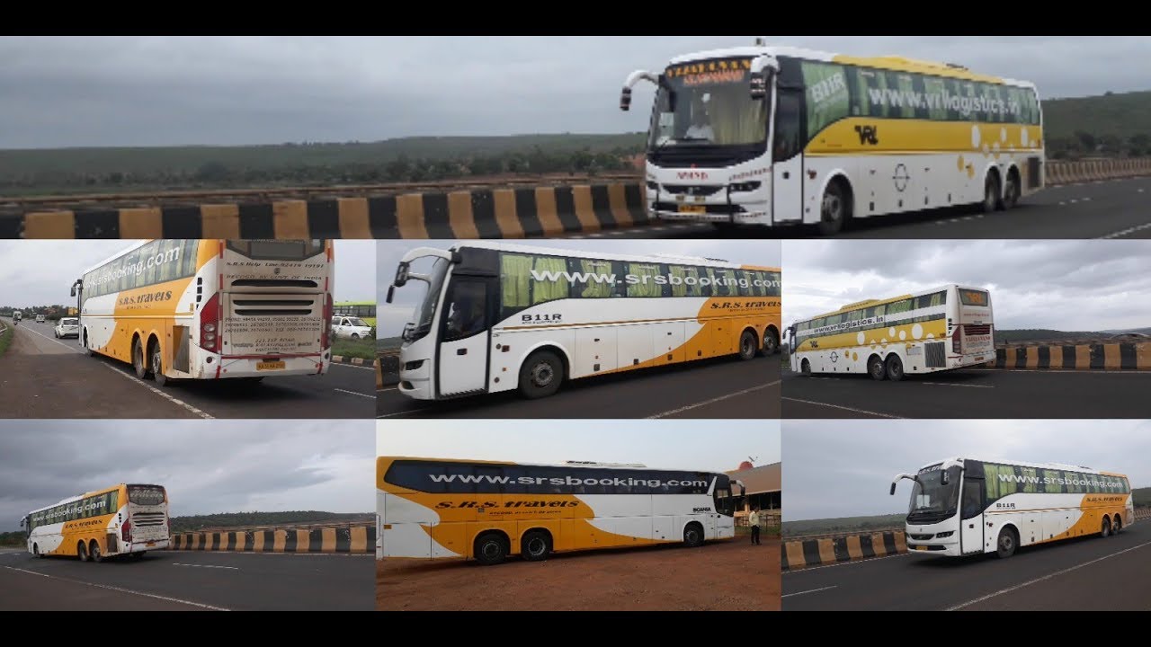 Volvo B11R Buses covering long distance from Bengaluru to Ahmedabad via ...