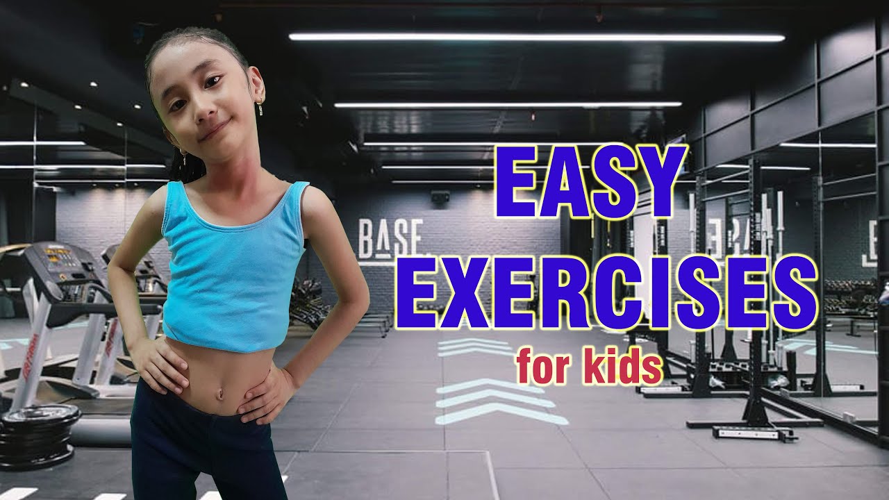 5 Easy exercises for kids | Easy workout #exercise #beginnersworkout ...
