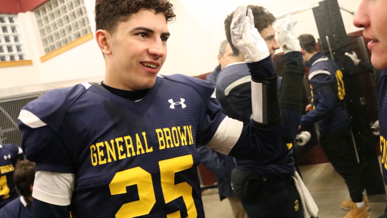 General Brown Varsity Football Seniors 2018 - YouTube