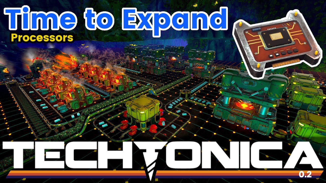 Processors and Mining Charge Time - Atlantum here we come - Techtonica ...