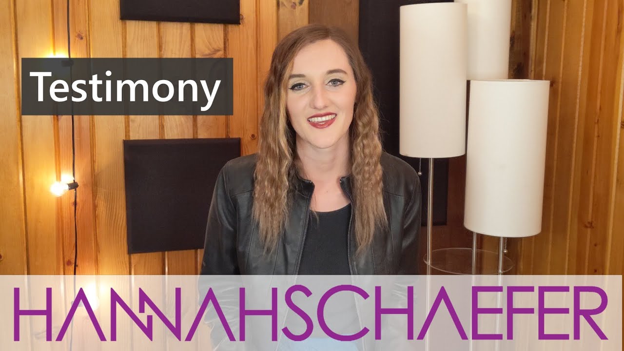 Hannah Schaefer - Testimony - YouTube