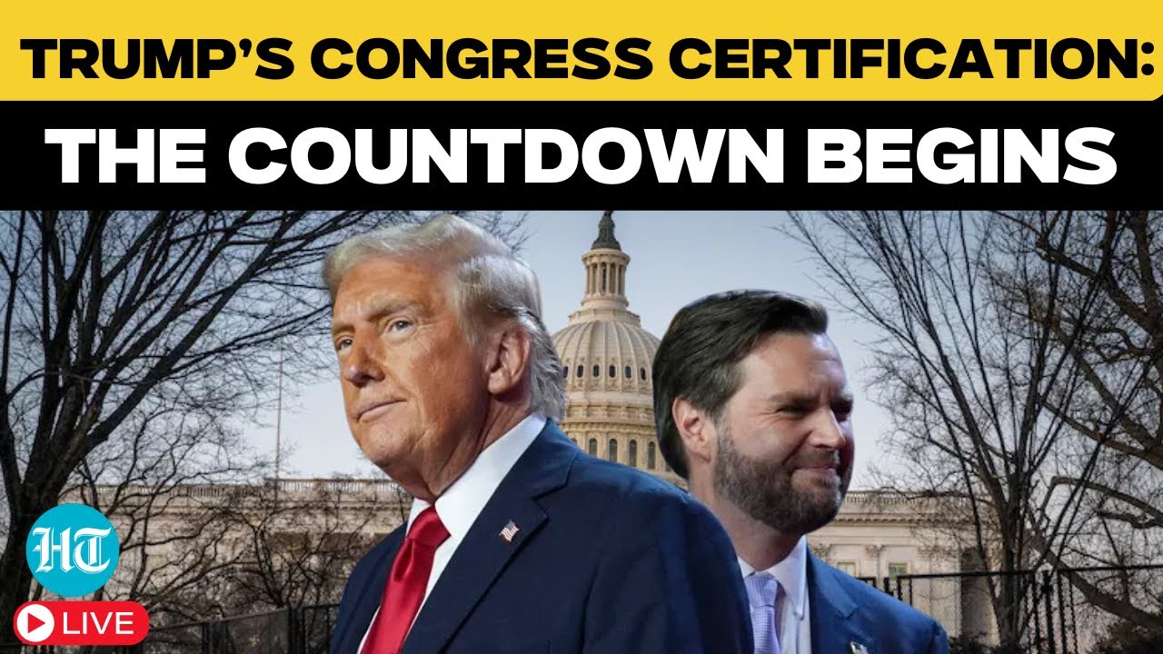 U.S. News LIVE | Countdown Begins For Donald Trump’s Certification ...