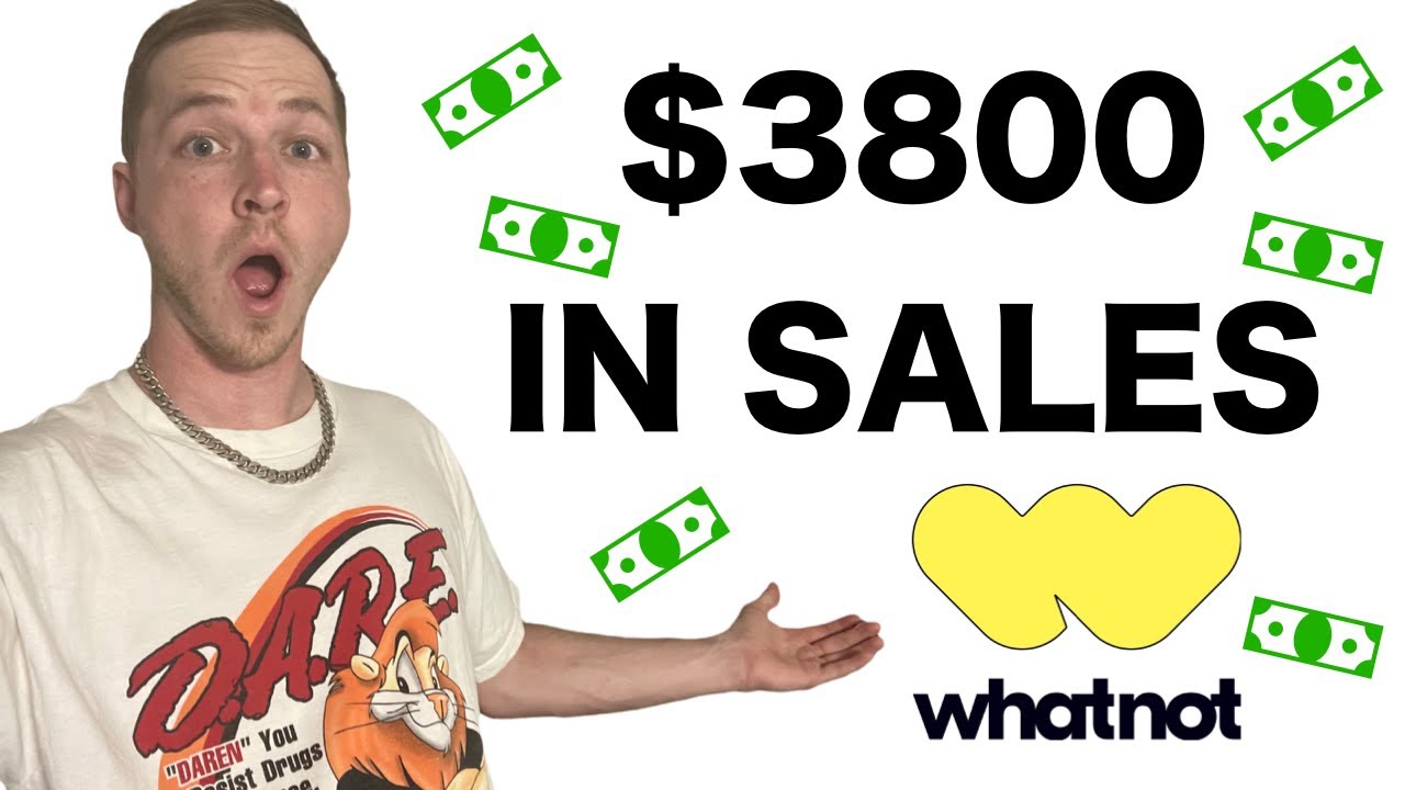 MY FIRST WEEK SELLING ON WHATNOT! SALES! TIPS! WHAT IS WHATNOT!? - YouTube
