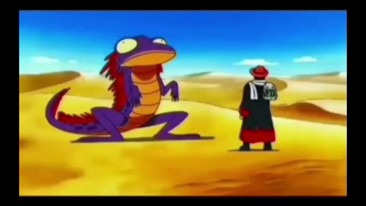 best one piece moment ace dances with a lizard - YouTube