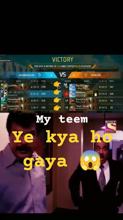 Ye kya ho gaya 😂#freefire #shortsfeed #funny #memes #Cid - YouTube