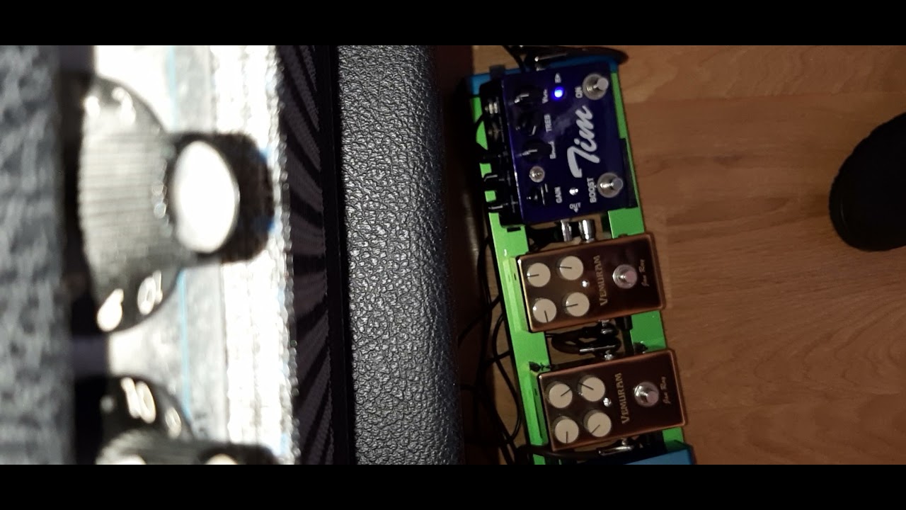 Tim overdrive pedal. - YouTube