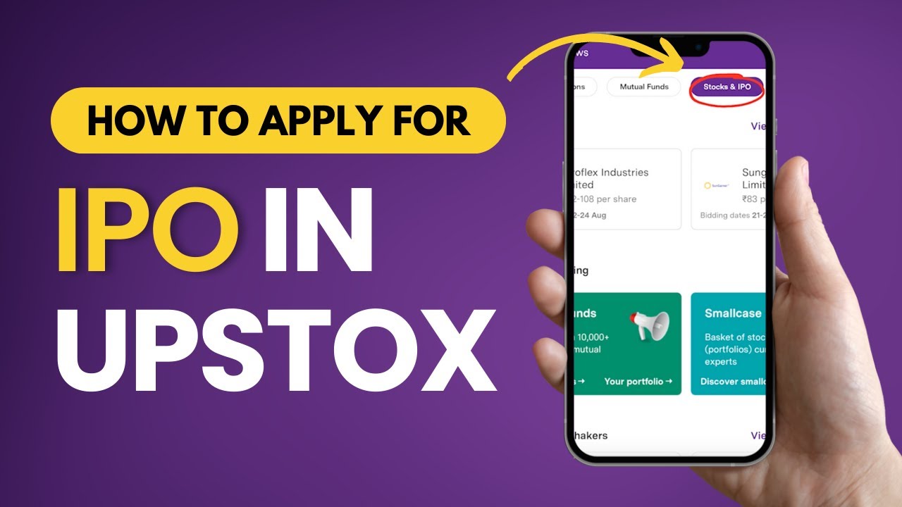 How to Apply For IPO in Upstox? Upstox me IPO Kaise Kharide? Upstox IPO ...
