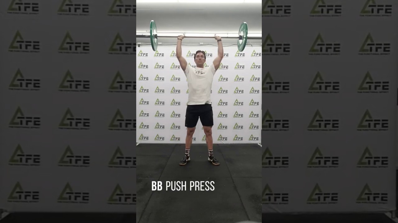 Barbell Push Press - YouTube