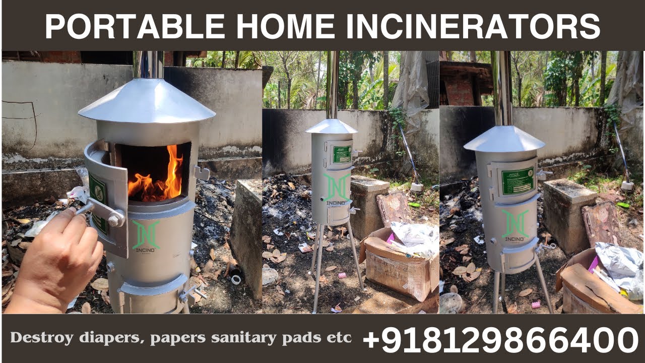 Home Incinerators | Portable Incinerators | Destroy all solid wastes ...