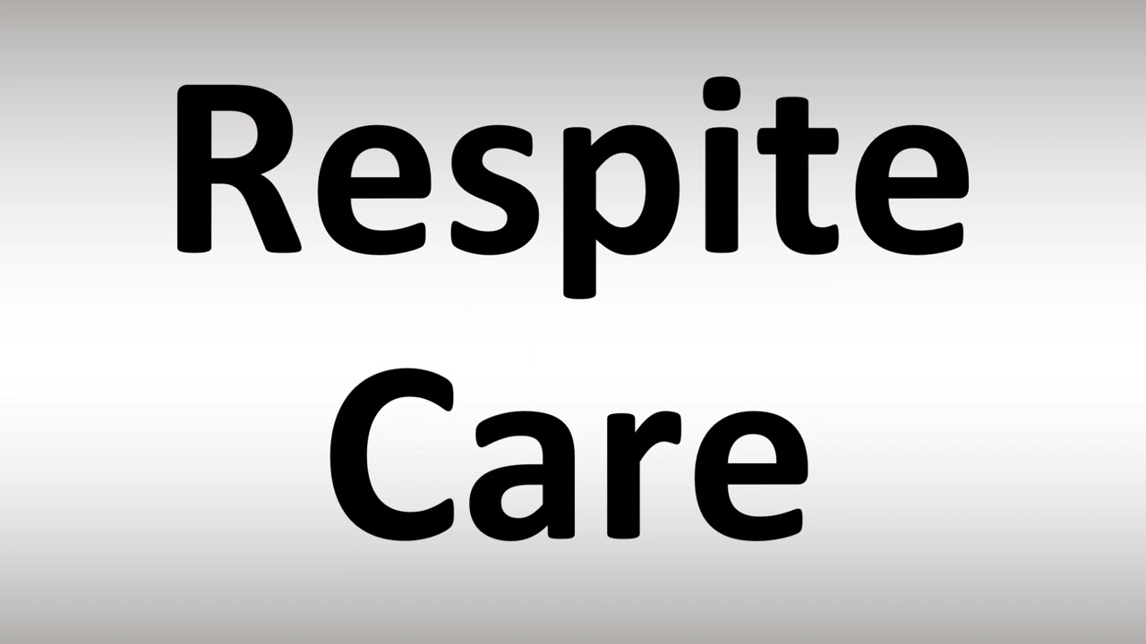 How to Pronounce Respite Care - YouTube