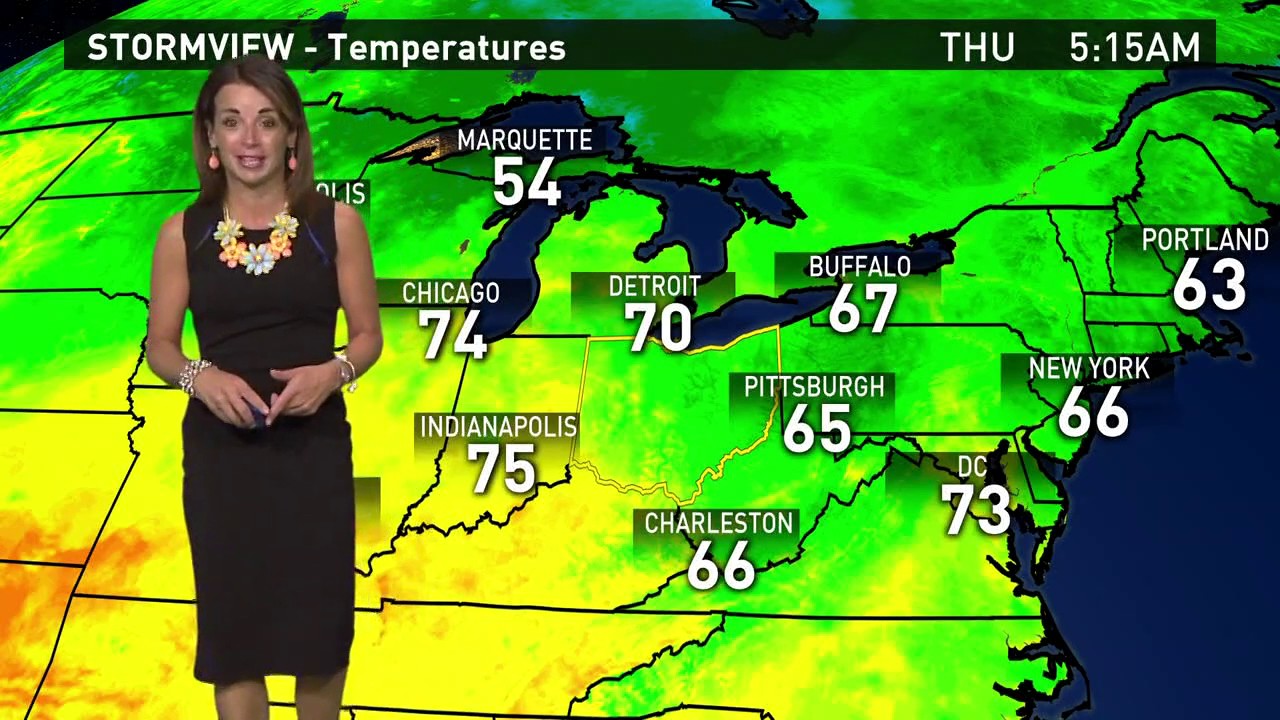 Early morning weather forecast for July 27, 2017 - YouTube