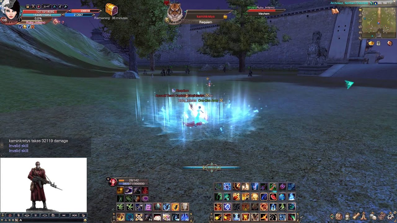 Perfect World - Ruby_Inferno vs kaminkrateys (Wizard vs Barbarian ...