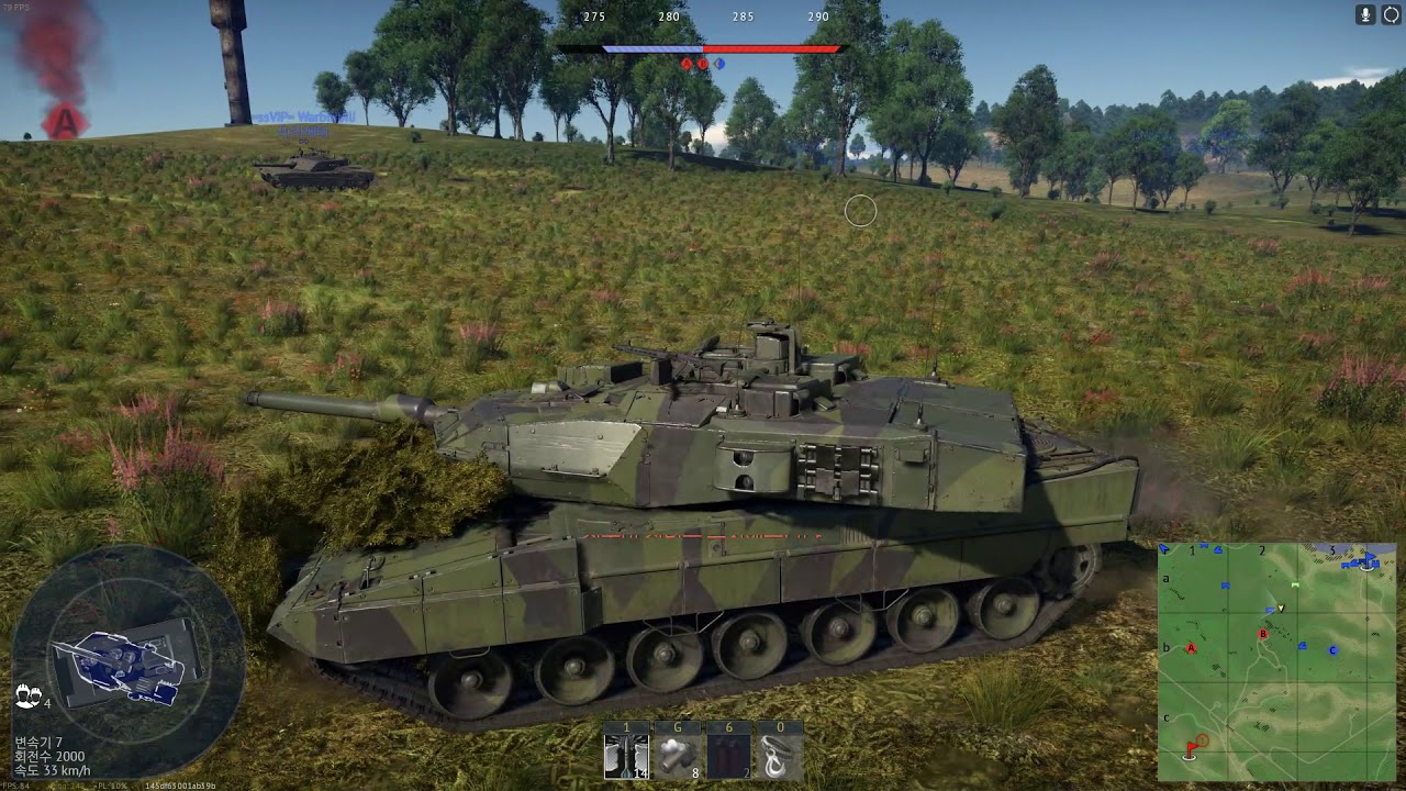 War Thunder : Strv 122 Play 1 - YouTube