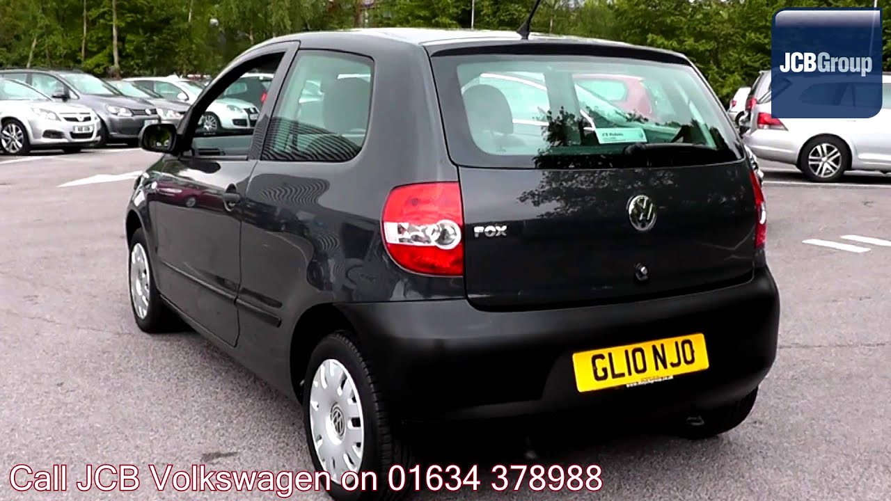 2010 Volkswagen Fox 1.2l Grey Metallic GL10NJO for sale at JCB VW ...