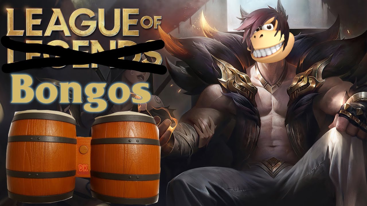 League of Bongos: Playing League of Legends Using Donkey Kong Bongos ...
