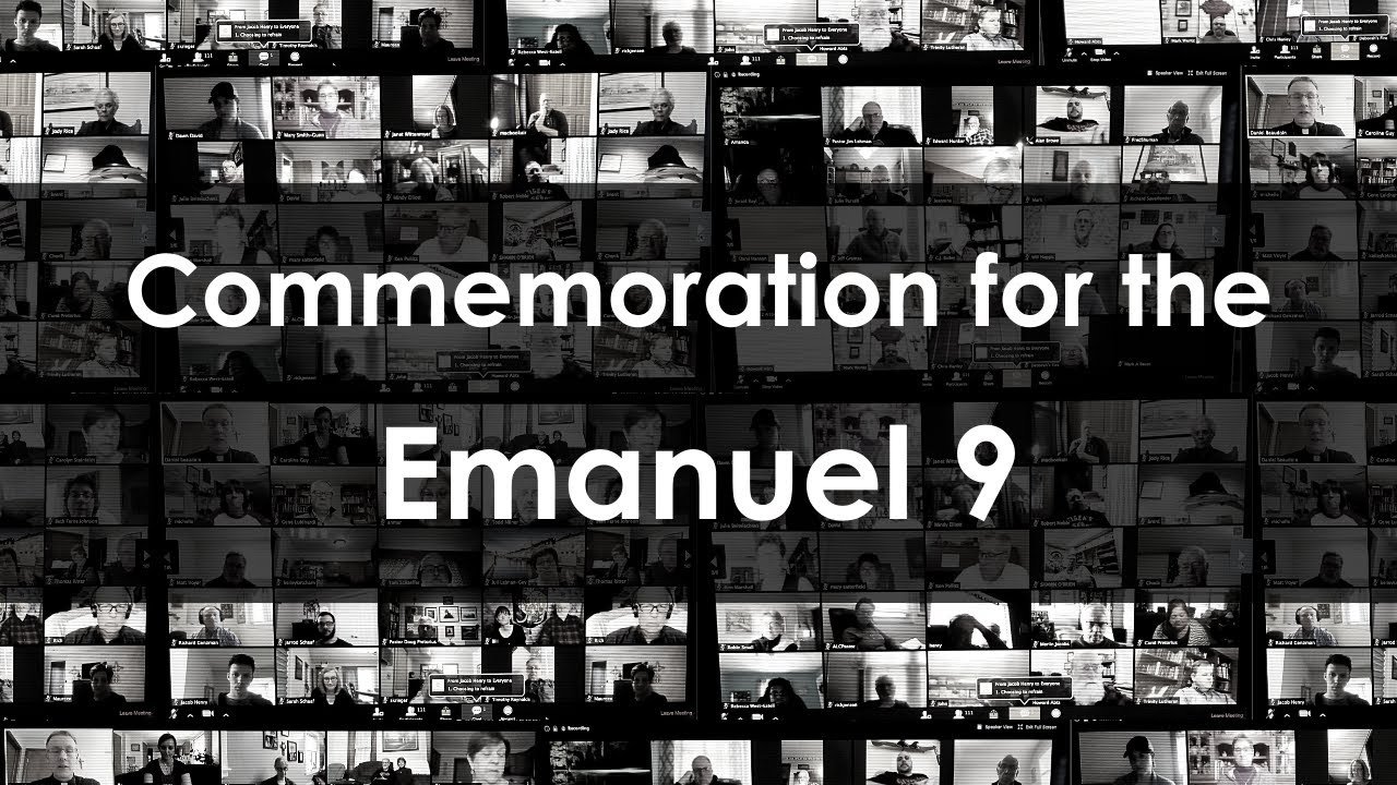 Rostered Ministers' Commemoration for the Emanuel 9 - YouTube